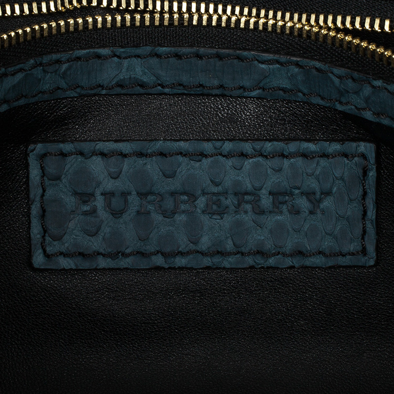 #BagThursday: The Burberry Python Iris Clutch! – Inside The Closet