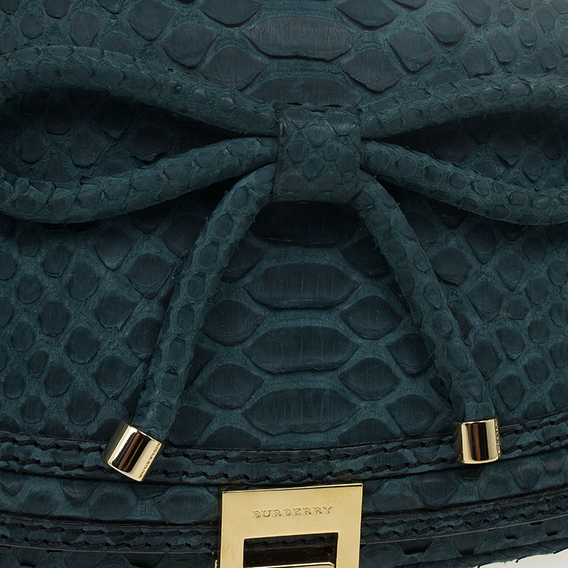 #BagThursday: The Burberry Python Iris Clutch! – Inside The Closet