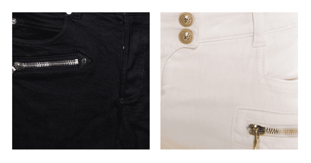 How to Spot Fake Balmain Biker Jeans – Inside The Closet