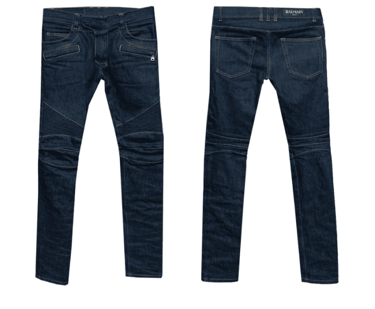 How to Spot Fake Balmain Biker Jeans – Inside The Closet